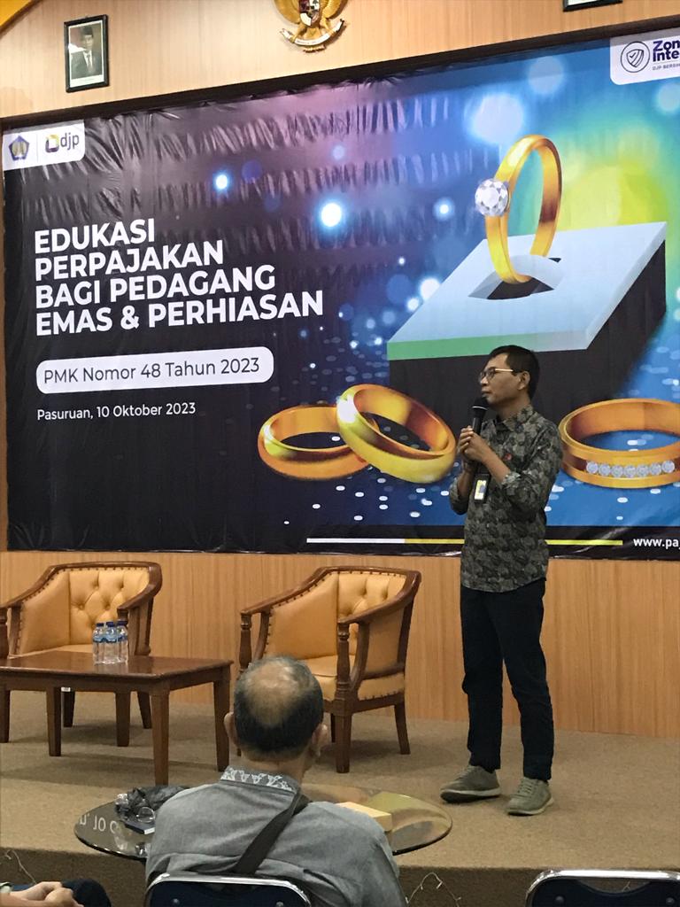 KPP Pasuruan Gelar Edukasi Perpajakan bagi Pedagang Emas | Direktorat Jenderal Pajak